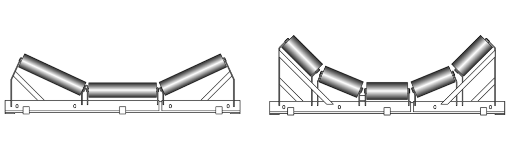 RKM Retractable Trough Idler Frames - For Added Ease of Use