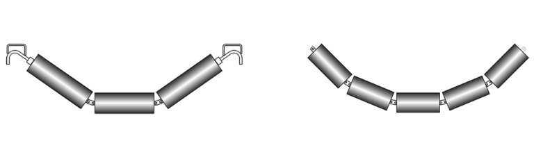 RKM Suspended Trough Idler Frames - For Mobile Equipment